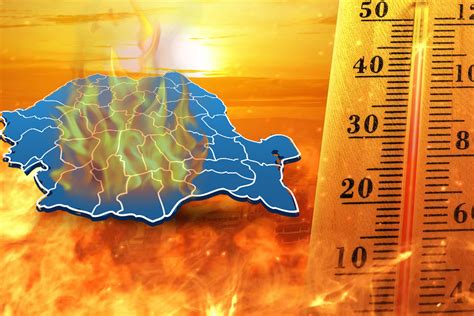 Alertă meteo ANM Caniculă și temperaturi extreme în România în
