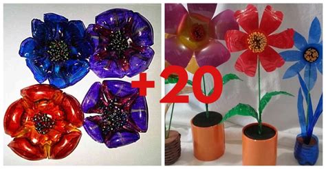 Cómo hacer flores de botellas plásticas DIY CONSEJOS