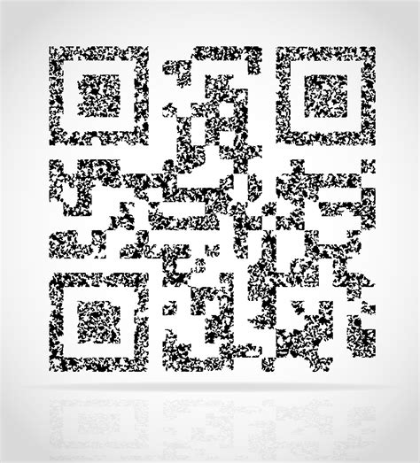 Abstract Qr Code Vector Illustration Vector Art At Vecteezy