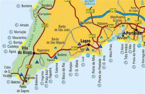 Kaart Portugal Algarve Tripadvisor Vogels