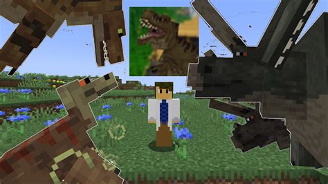 The Next Big Dinosaur Mod Minecraft Mod Showcase Youtube