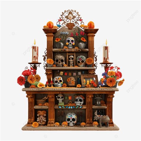 H Nh Nh B N Th C Nh C A Dia De Los Muertos Ch T Png B N Th