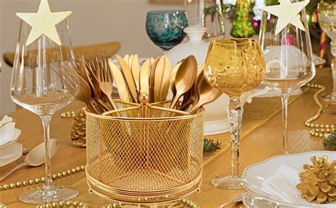 Amazon Dysanvica Rotating Metal Utensil Caddy