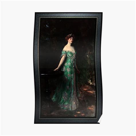 Póster Millicent Duchess Of Sutherland por John Singer Sargent