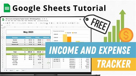 Google Sheets Expenses And Income Template Wsffcongress