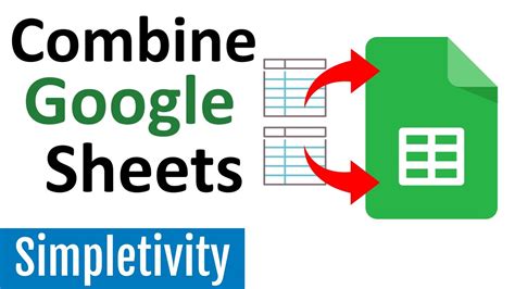 How To Combine Multiple Google Sheets Together Tutorial Youtube