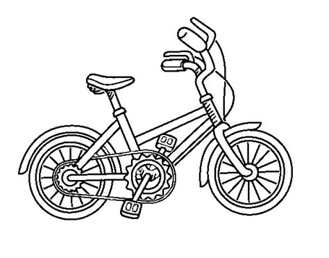 Dibujo De Bicicleta Para Ni Os Para Colorear Dibujos Net