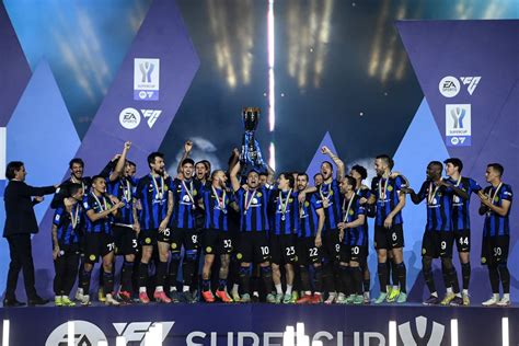 Ufficiali Date Ed Orari Della SuperCoppa L Inter Vuole Difendere Il Titolo