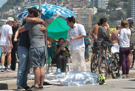 Ciclista morre após ser atropelado por ônibus no Leblon Rio de