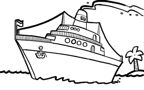 Barco e Navio para Colorir 35 Desenhos para Imprimir Grátis