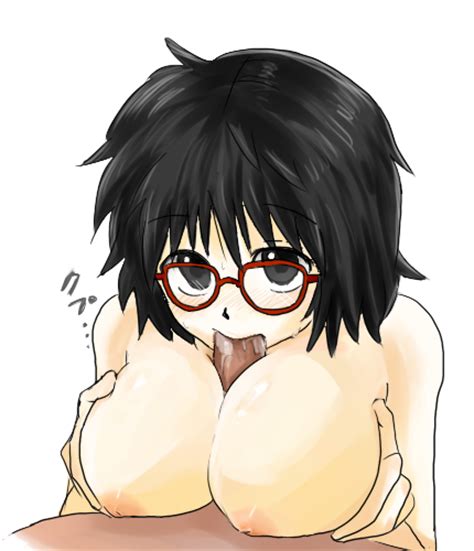 Rule 34 Artist Request Black Hair Breasts Fellatio Female Glasses Human Hunter X Hunter Large