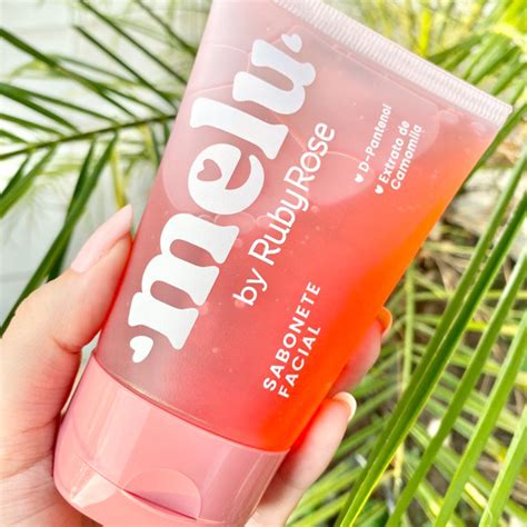 Sabonete Facial Melu By Ruby Rose 100 Ml Shopee Brasil