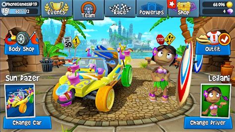 Summer Leilani Beach Buggy Racing 2 YouTube
