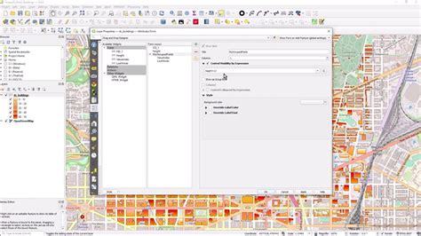 Qgis Conditional Visibility In Forms Youtube