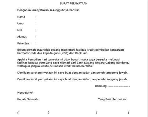 Contoh Surat Permohonan Pelunasan Kredit Bank Bri Kpr Bri Cermati