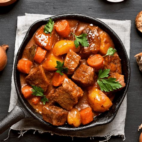 Ragoût de bœuf aux légumes recette traditionnelle réconfortante