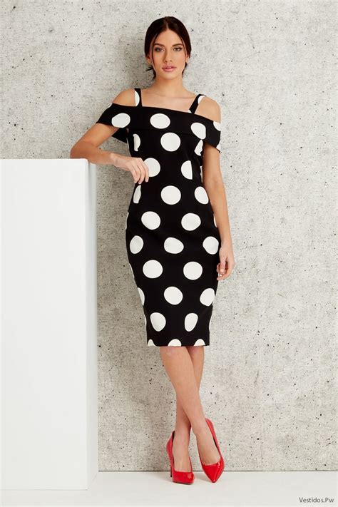 Más de 39 Lindas Propuestas de Vestidos de Lunares 2019 Vestidos