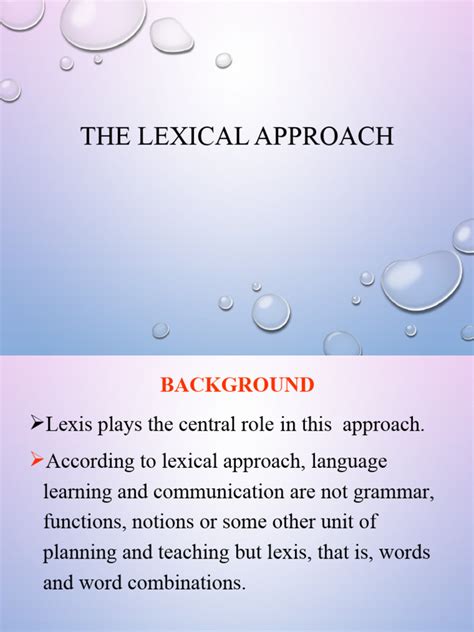 lexical pdf lexicon language acquisition
