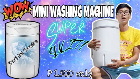 Mini Washing Machine From Maimeite Small But Terrible Youtube
