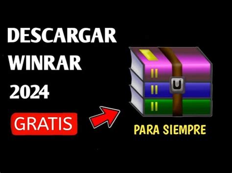 Cómo DESCARGAR e INSTALAR WINRAR FULL 2024 YouTube