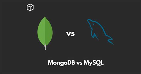 mongodb vs mysql which one to choose programming cube