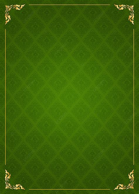 Kbach Khmer Pattern Green Vintage Paper Background Banner Background