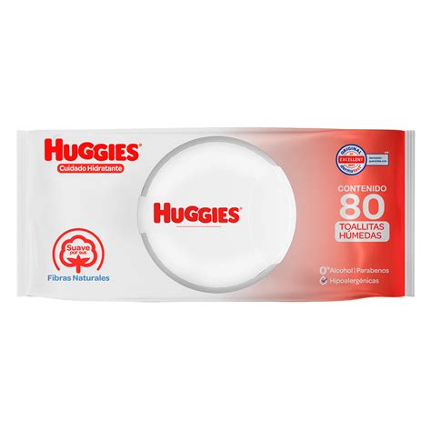 Toallitas Húmedas Huggies Cuidado Hidratante 80 Piezas DelSol