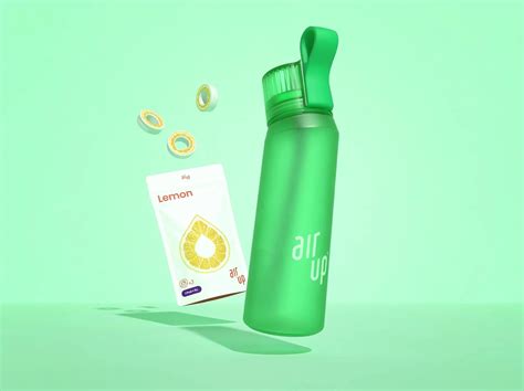 Air Up Trinkflasche Starterkit Vibrant Green Inklusive 3 Pods