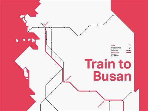Train To Busan Ktx Map By Ridge Chin On Dribbble Nyc Subway Map Train Map Massimo Vignelli