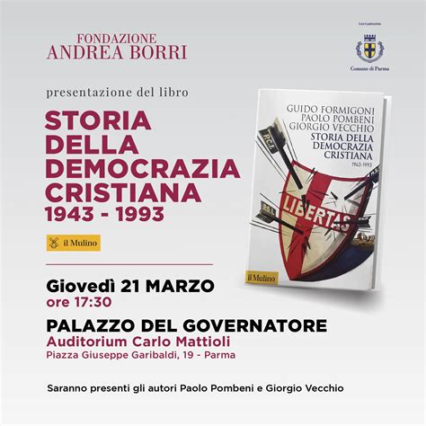 Presentazione Del Libro Storia Della Democrazia Cristiana