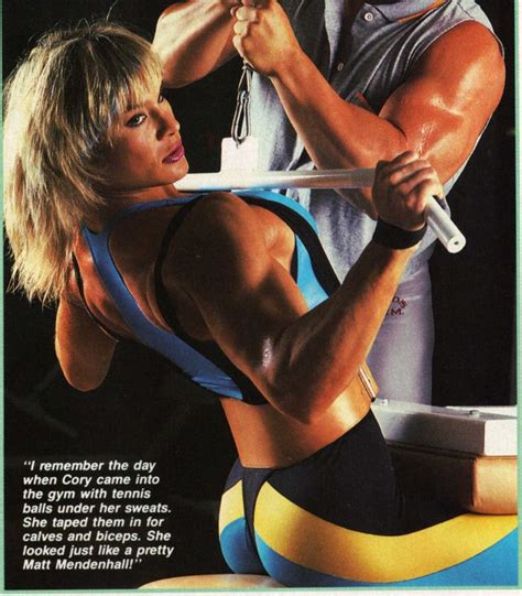 Cory Everson Everson Female Athletes Back And Biceps