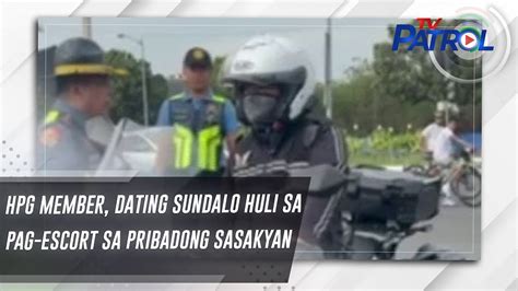 HPG Member Dating Sundalo Huli Sa Pag Escort Sa Pribadong Sasakyan