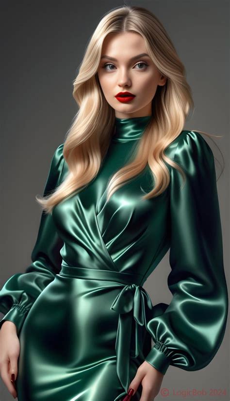 Bob S Live Models In 2024 Liquid Satin Dress Shiny Dresses Satin