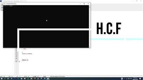 How To Find HCF GCD And LCM Using While Loop In C C YouTube