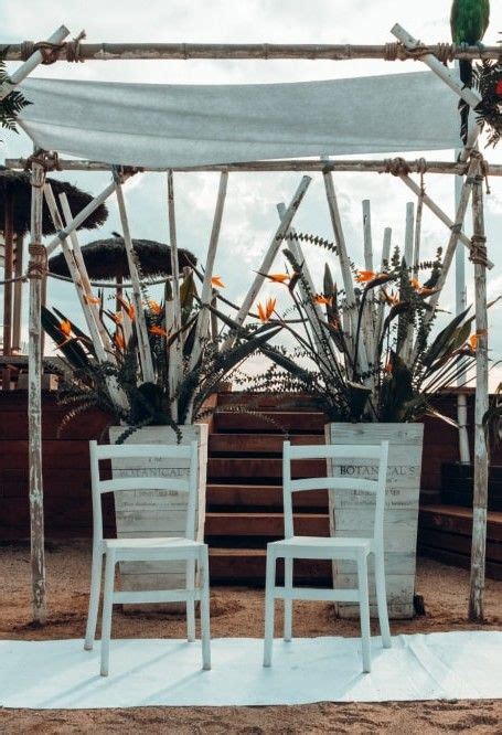 30 ideas de decoración para bodas al aire libre Decoración de unas