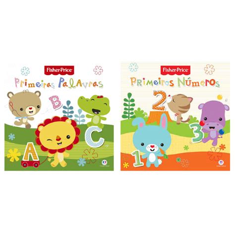 Coleção Fisher Price Primeiros Números e Primeiras Palavras