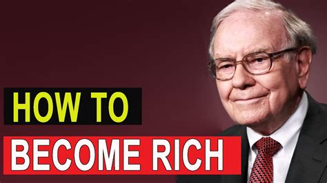 Warren Buffett How To Become RICH HD YouTube