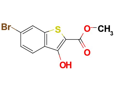 6 Bromo 3 Hydroxy Benzo B Thiophene 2 Carboxylic Acid Methyl Ester 10