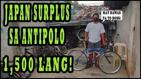 Secret Shop Pinaka Murang Bilihan Ng Japan Surplus Road Bike Youtube