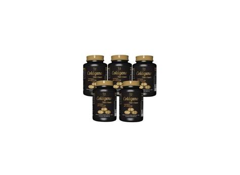 Kit 5x Colágeno Verisol Ácido Hialurônico 120 caps Beauty Labs