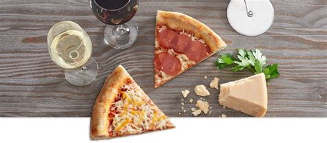 Red White Wine With Pepperoni Cheese Pizza Wine And Pizza Punch