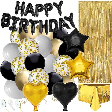 Balony Na Urodziny Szt Dekoracje Z Napisem Happy Birthday Z Oty