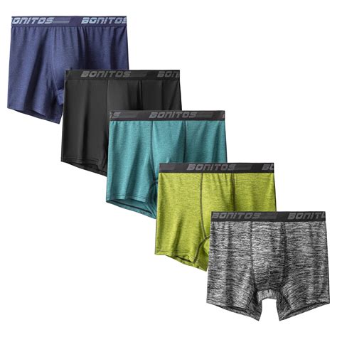 Bóxer y Calzoncillos de poliéster para hombre ropa interior Sexy de