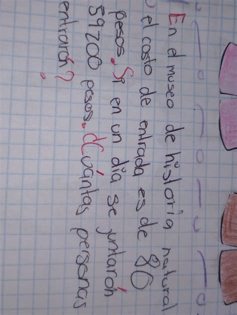 Alguien Me Puede Decir La Operaci N Que Se Va A Ser Y Las Respuestas