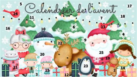 Calendrier De L Avent Interactif