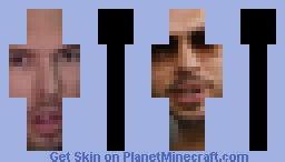 Andrew Tate Pixel Art Minecraft Skin