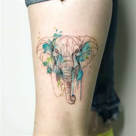 33 Elegant Elephant Tattoo Ideas For Men Women In 2023