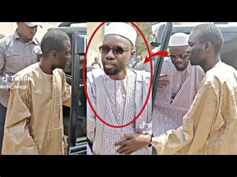 Urgent Arrivé de Ousmane sonko à Touba mbacké pour Aldiouma