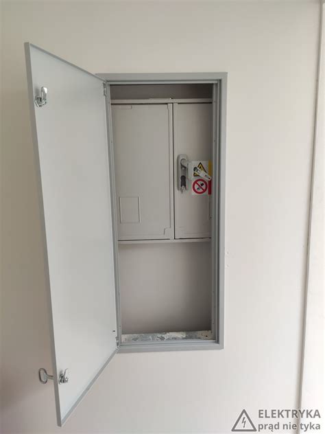 drzwi do szafy elektrycznej Elektryka Prąd Nie Tyka instalacje