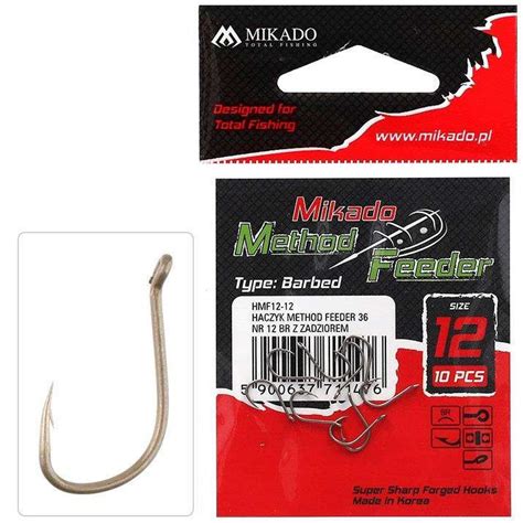 Haczyki Method Feeder HMF12 Mikado Mikado Sport Sklep EMPIK